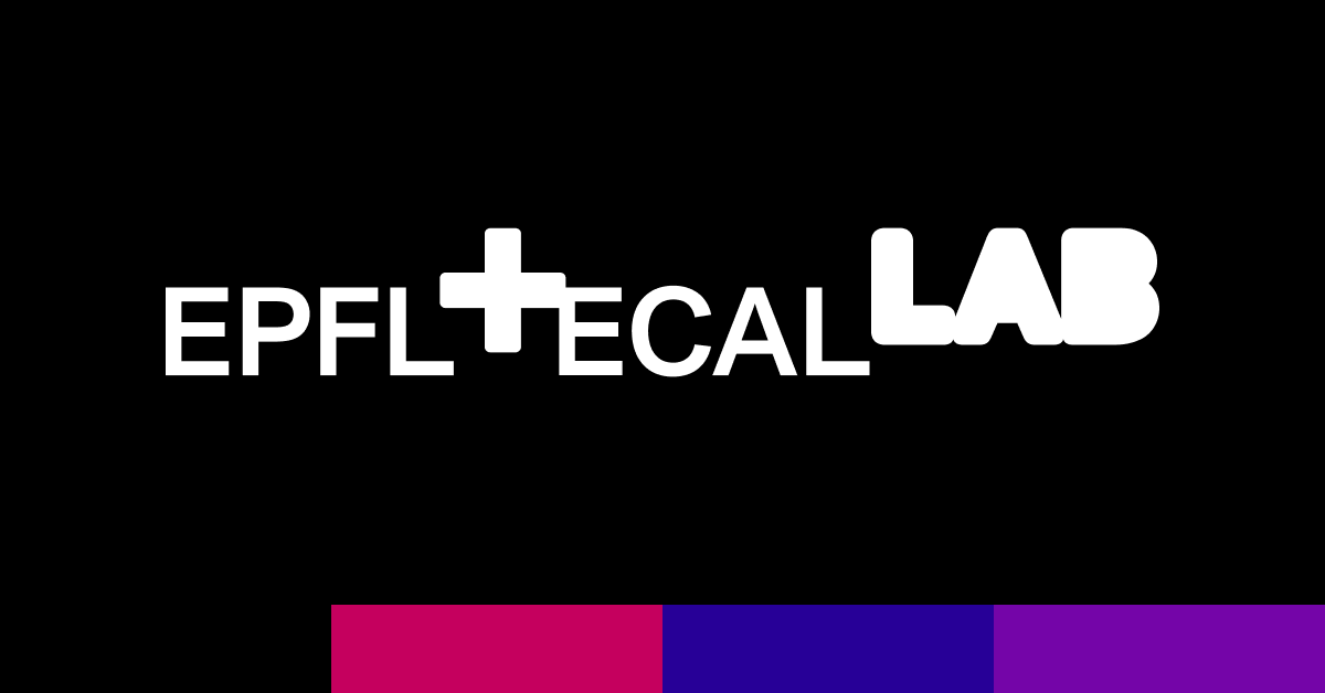Research projects - EPFL+ECAL Lab